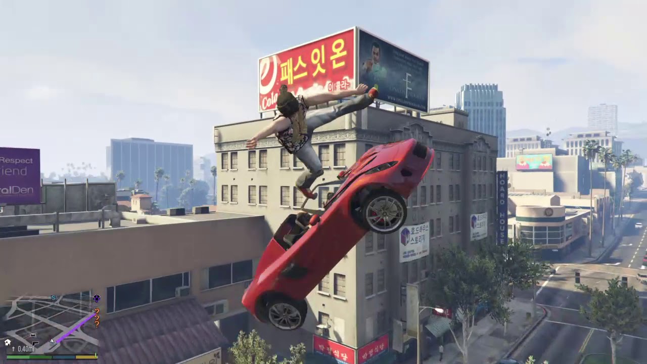 Grand Theft Auto V_Wanna Lift?! - YouTube