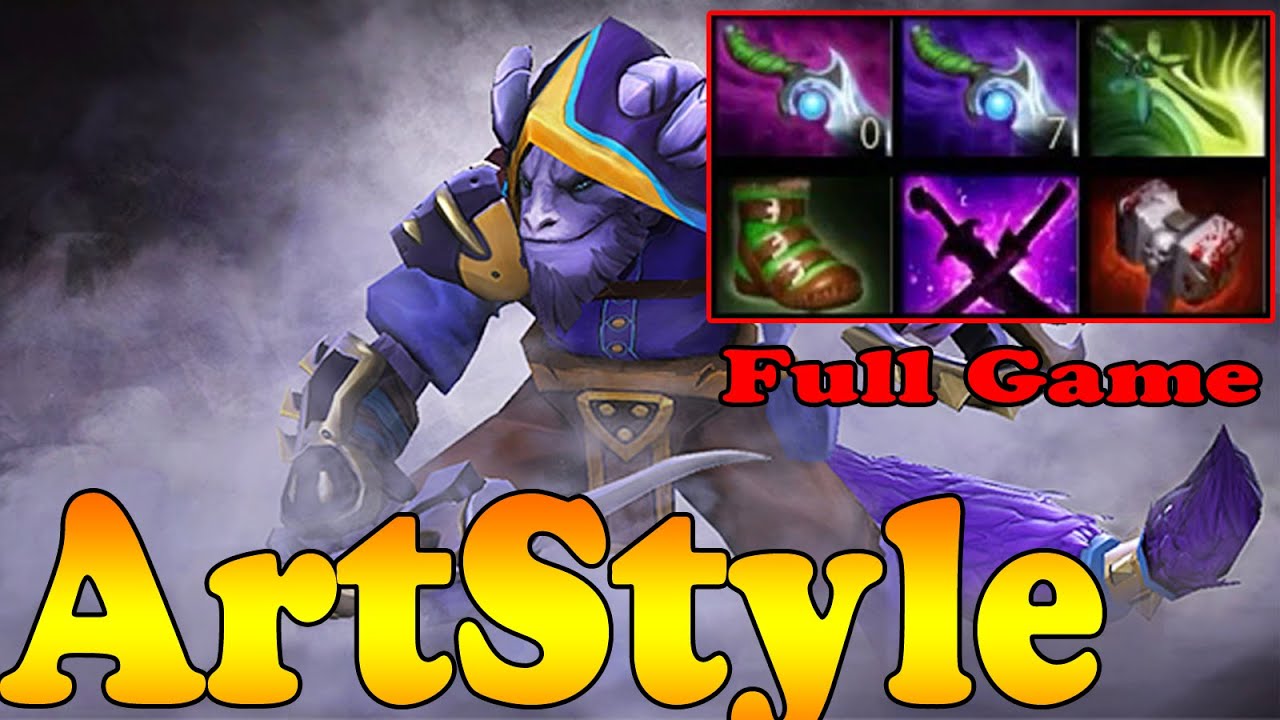 Dota 2 - ArtStyle Plays Riki - Full Game - Ranked Match Gameplay! - YouTube