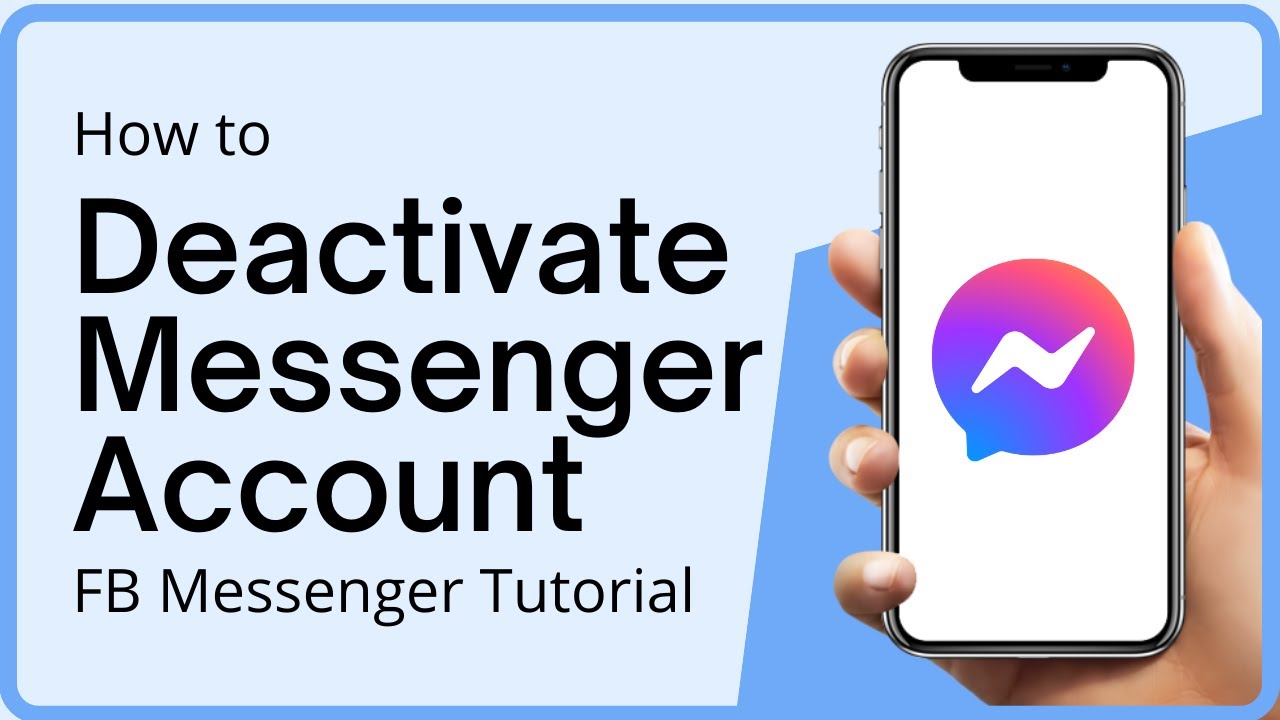 How To Deactivate Messenger Account 2023 (Quick & Easy) - YouTube