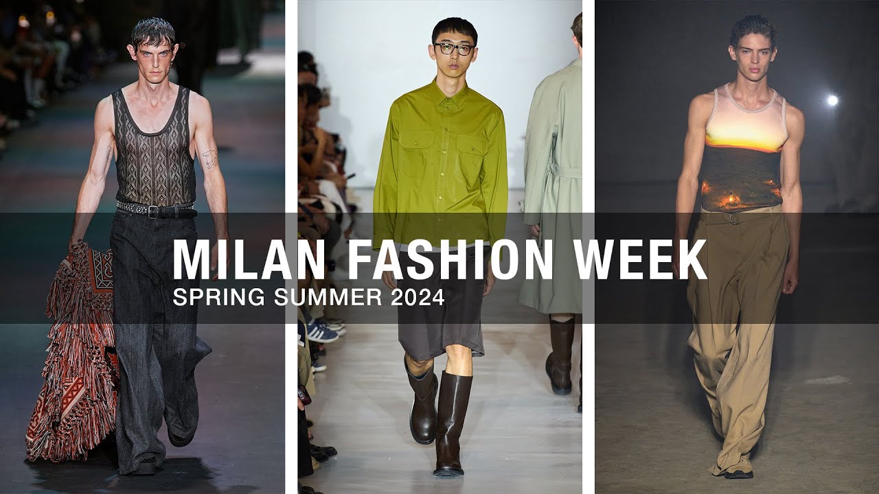 Milan Fashion Week Spring/Summer 2024 | Part 2 - YouTube