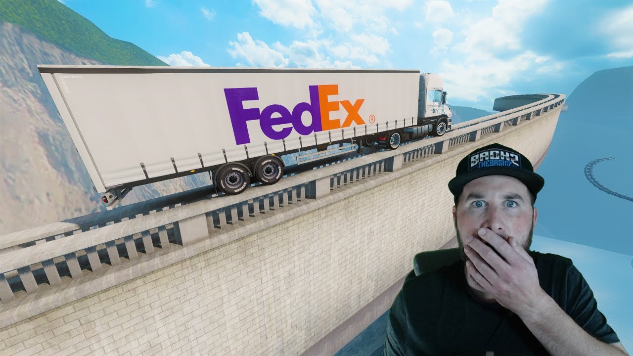 FedEx vs Most Dangerous Roads - YouTube