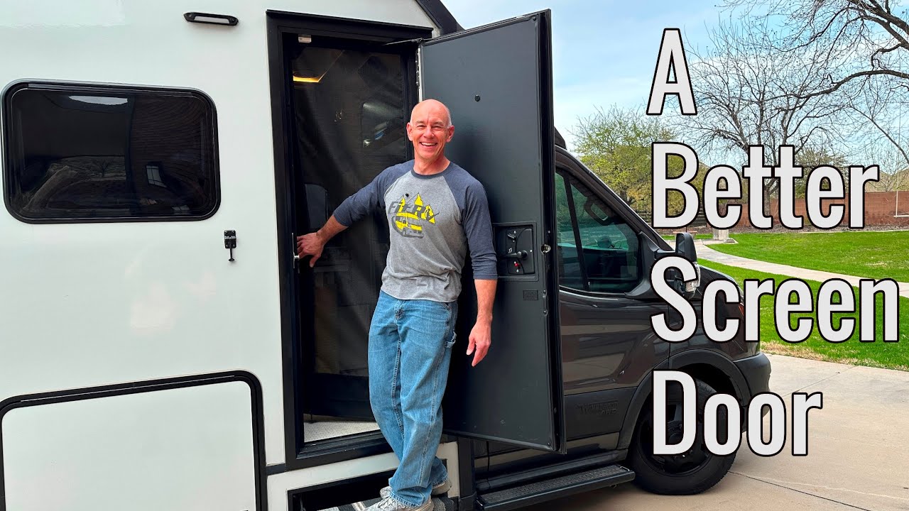 Building A Better RV Screen Door! - YouTube