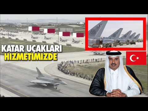 ONLARCA KATAR SAVAŞ UÇAĞI TÜRKİYE'NİN HİZMETİNDE ! KATAR ORDUSU'NDAN GÖVDE GÖSTERİSİ