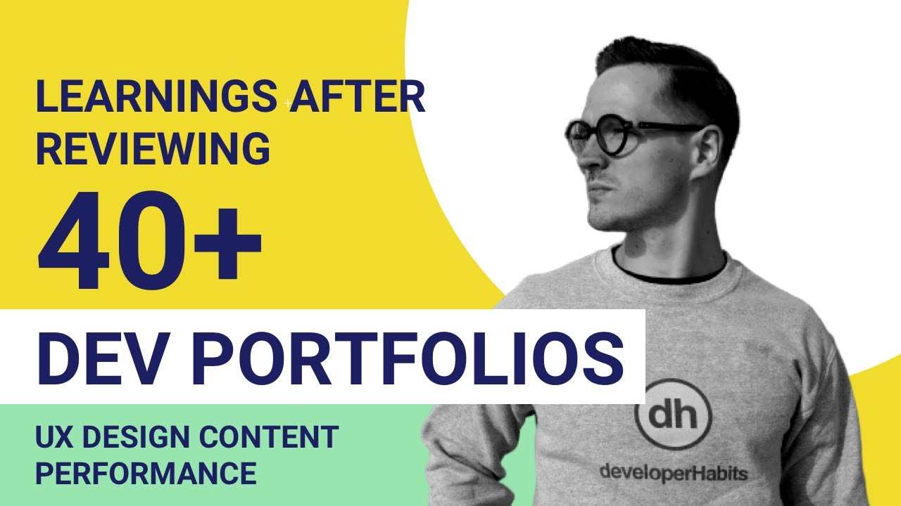 What I learned after reviewing over 40 developer portfolios - 9 tips ...