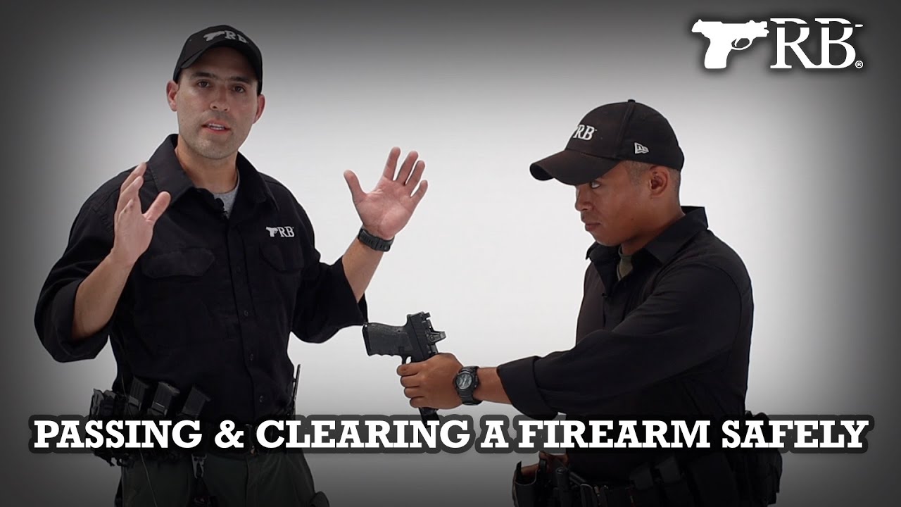 Passing And Clearing Firearms Safely - YouTube