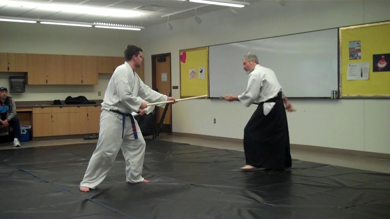 Peter Borman 2nd kyu test prt 2 - YouTube