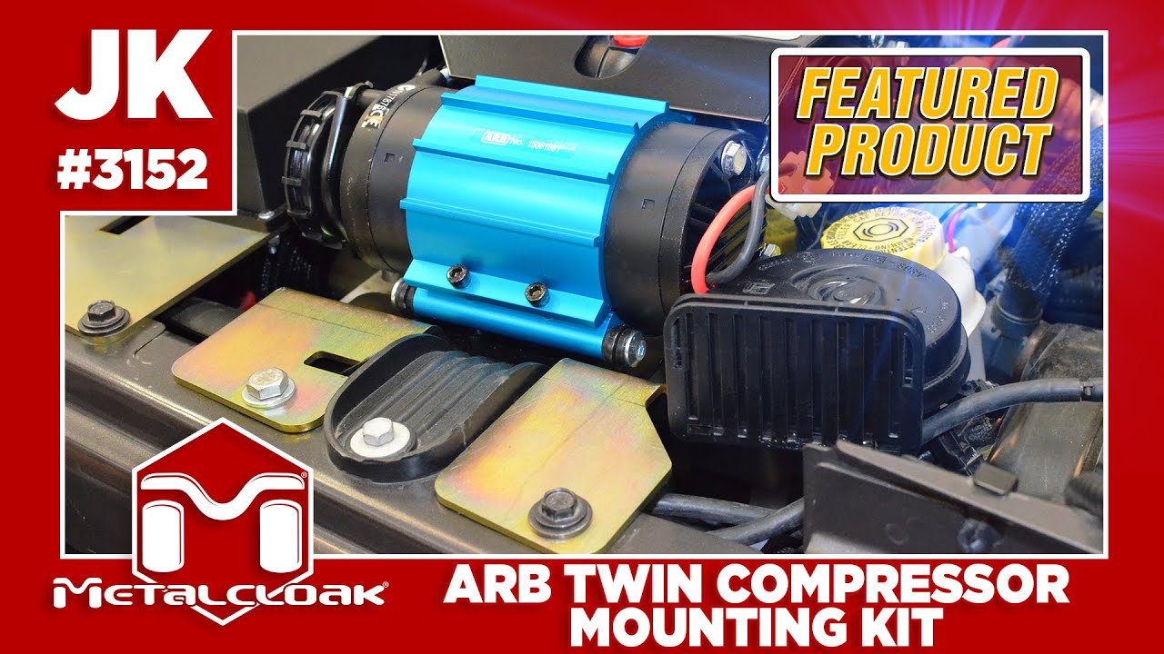 Feature Product: MetalCloak ARB Twin Compressor Mounting Kit - YouTube