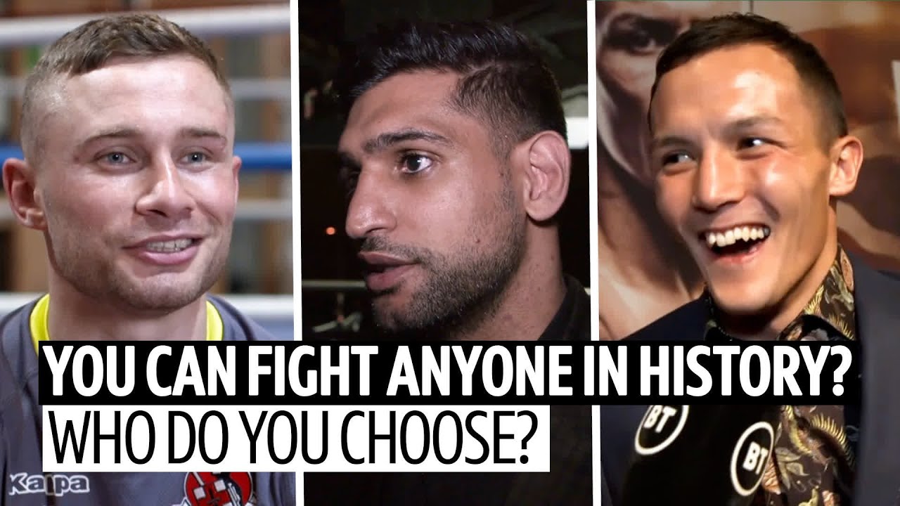 If you could go back in time to fight ANY boxer, who would it be ...