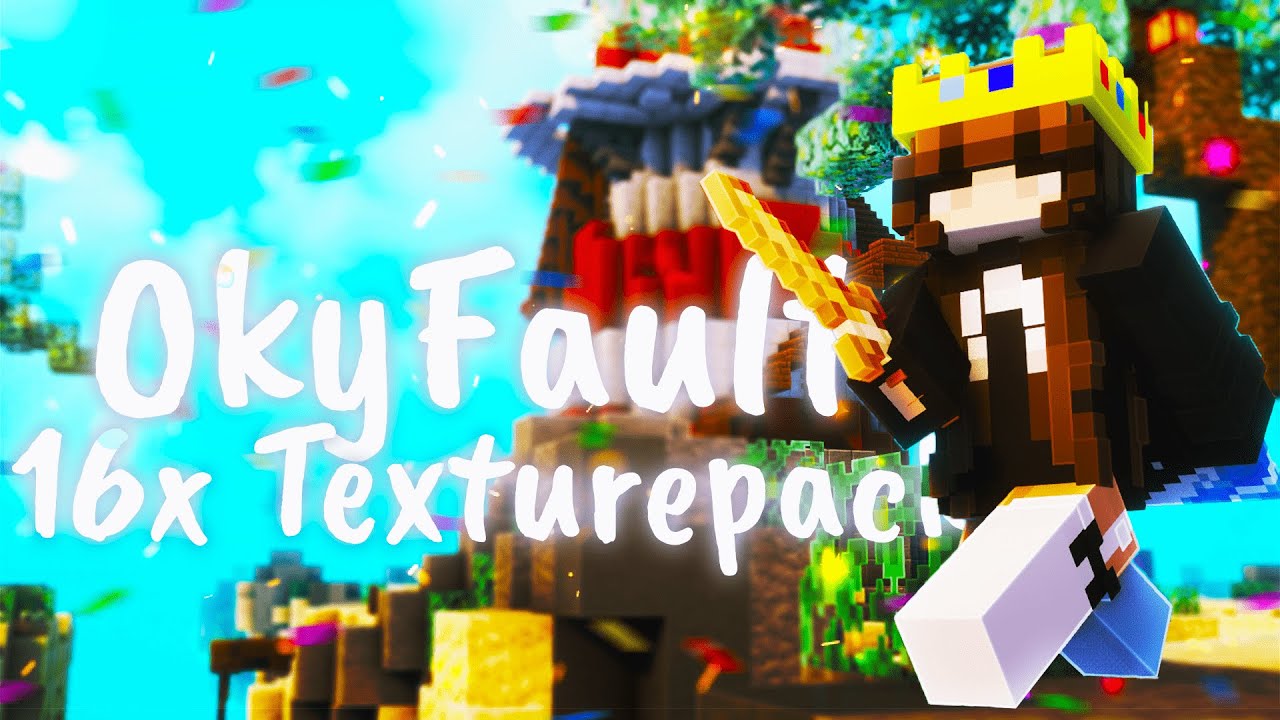 oKyFault 16x pack best!🛌The first texture pack ️ - YouTube
