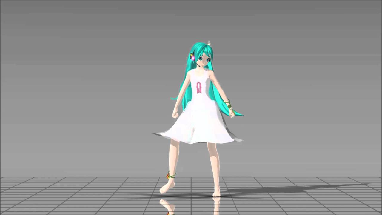 [MMD] DT White One Piece (WIP) - YouTube