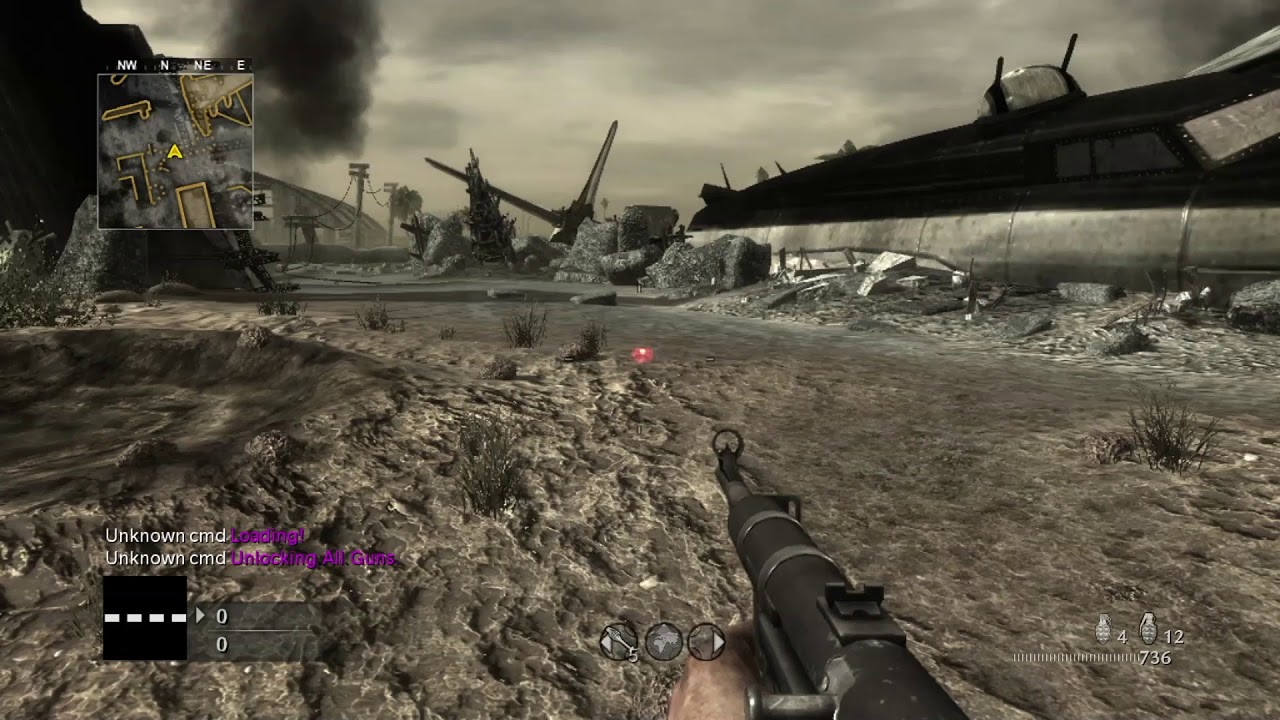 New Call of Duty WaW Mod Menu | Obstruction v2 - YouTube