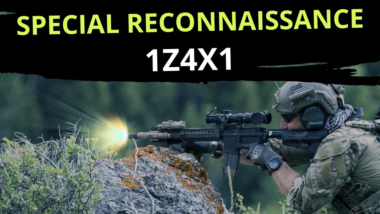 Special Reconnaissance - 1Z4X1 - Air Force Jobs - YouTube