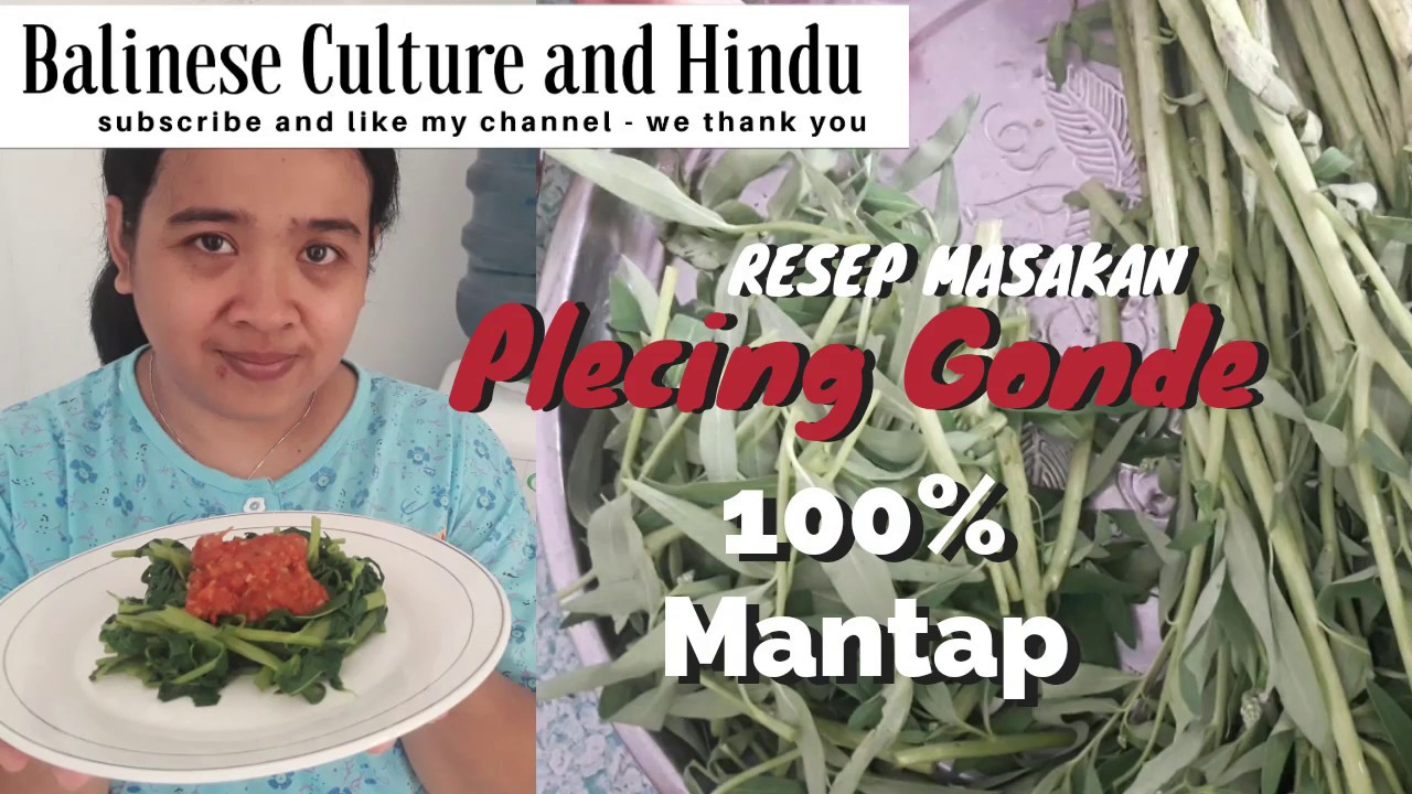 Resep Cara Membuat Masakan Plecing Gonde 100% Mantap, rugi kalau tidak ...