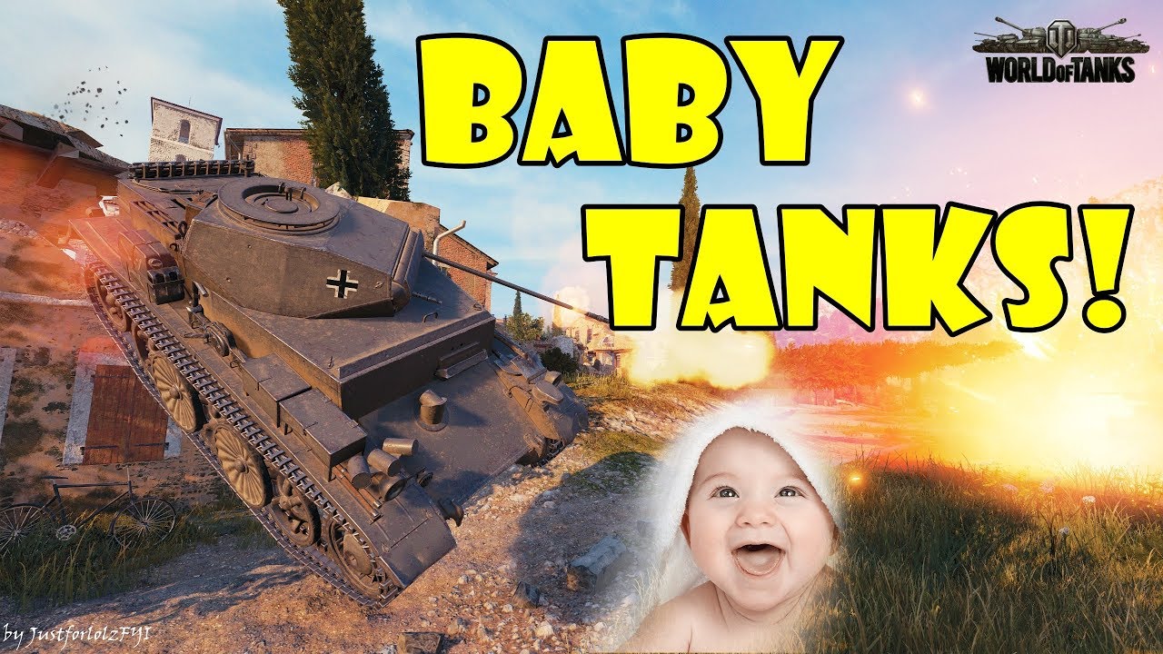 World of Tanks - Funny Moments | BABY TANKS! (WoT, May 2018) - YouTube