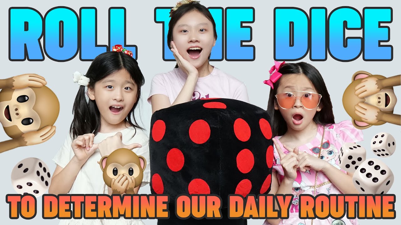 ROLL THE DICE TO DETERMINE OUR DAILY ROUTINE w/ Gwen Kate Faye - YouTube