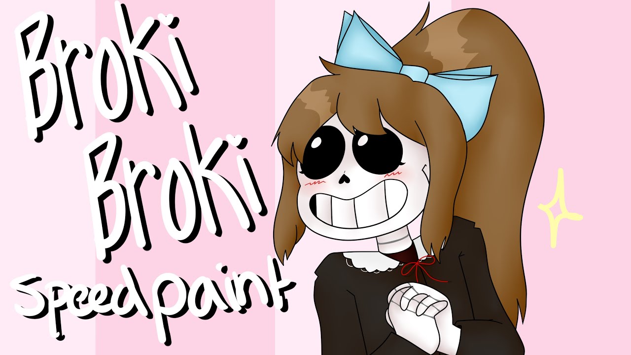 Sansika Broki Broki Forever | Speedpaint - YouTube