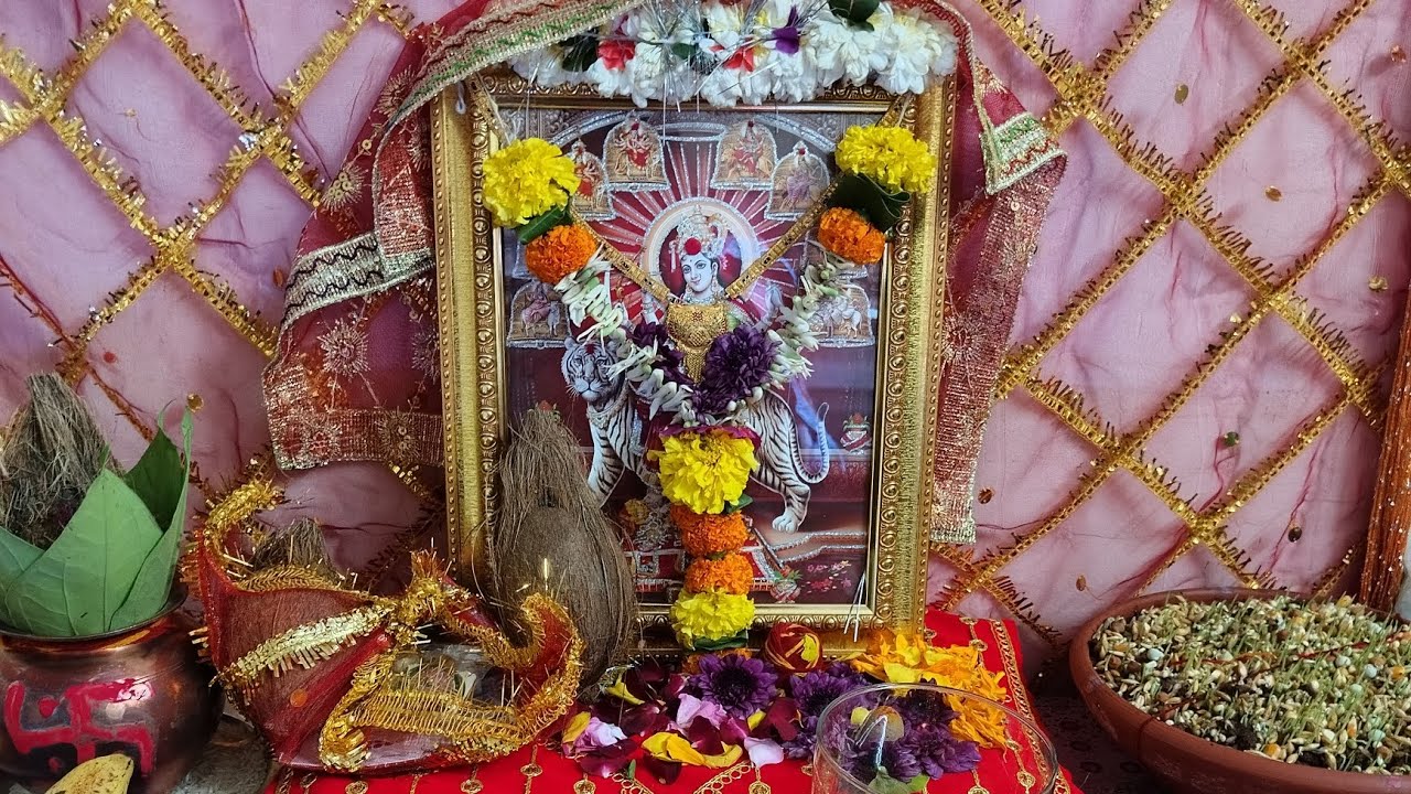 Navratre flower rangoli design | Jai mata di🕉🧿♥🌼 - YouTube