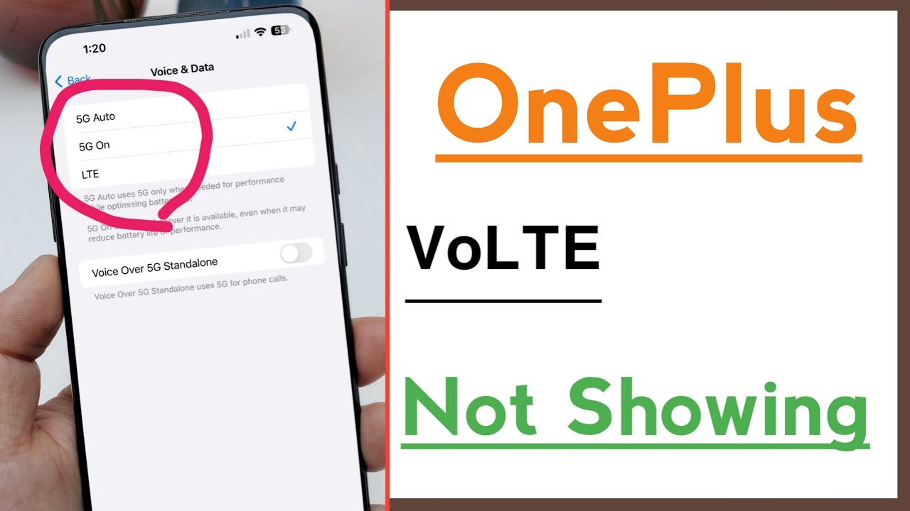 OnePlus VoLTE Not Showing Problem Solve 2024 - YouTube