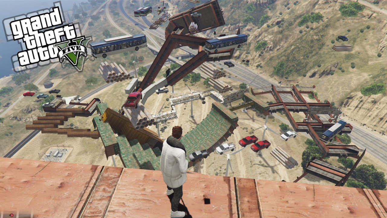 GTA 5 | DEATHRUN CON WALLRIDE CASI IMPOSIBLE TROLL - GTA V GAMEPLAY ...