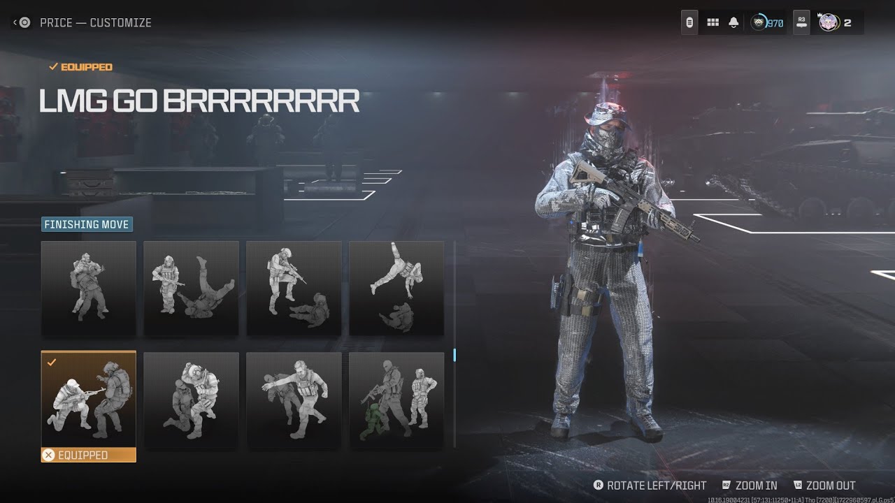 LMG | LMG GO BRRRRR Finishing Move | COD MW3 / WARZONE - YouTube