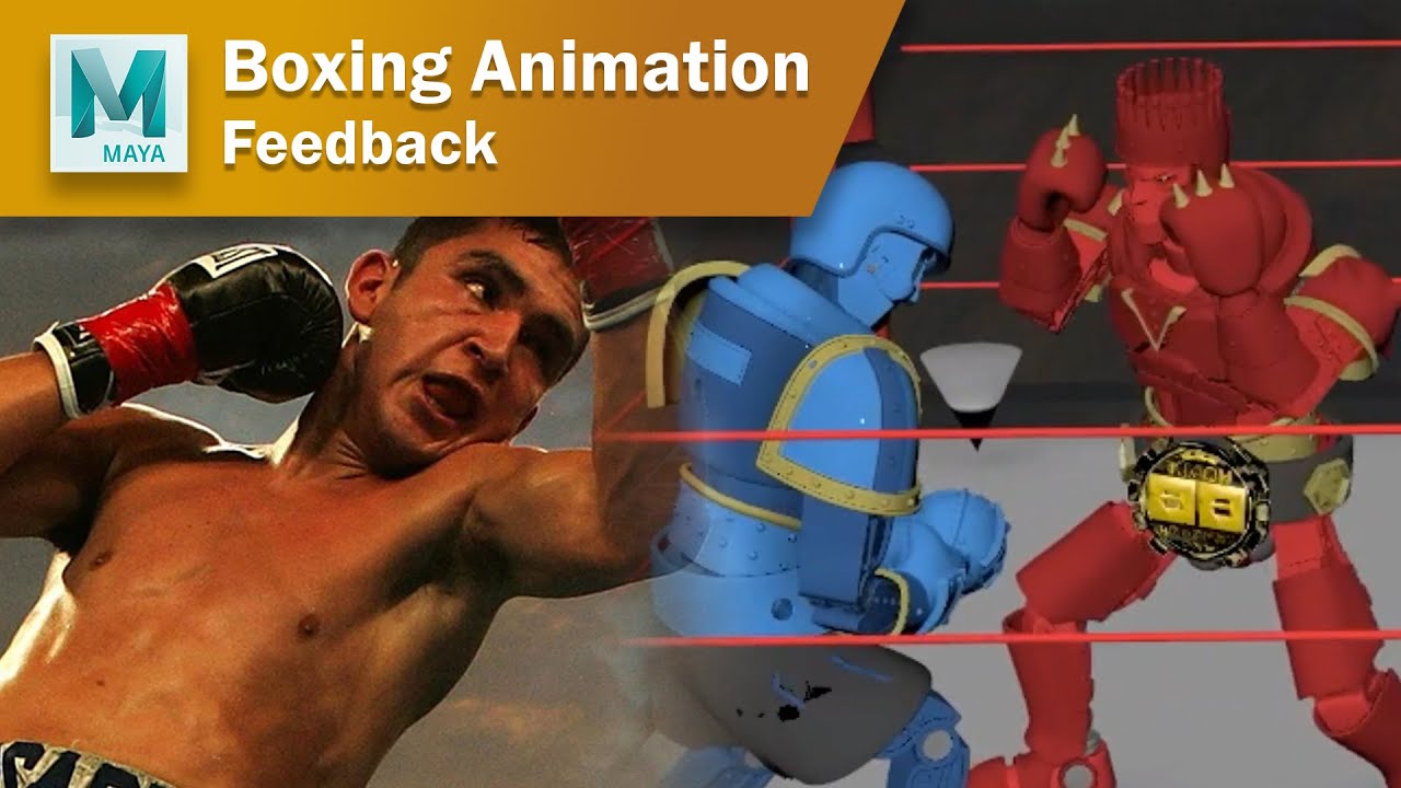 Another boxing scene animation feedback - YouTube