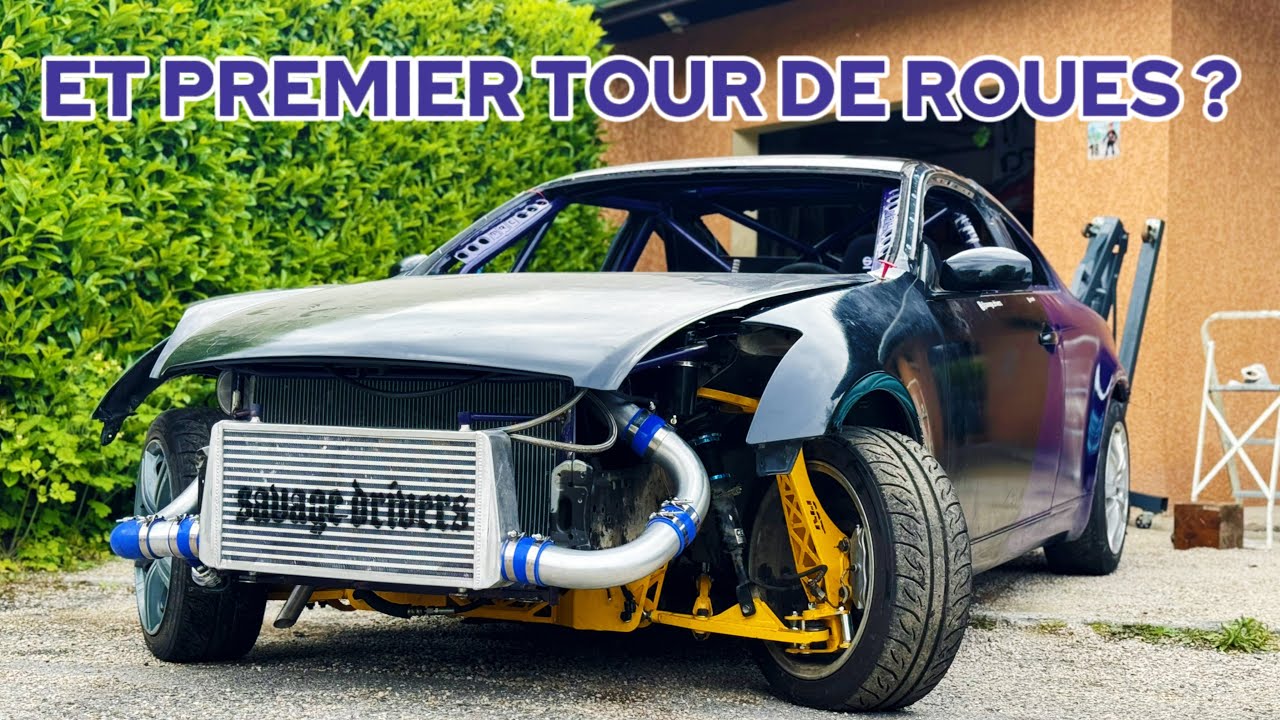 PREMIER DÉMARRAGE INFINITI G35 SWAP M54b25 TURBO: Transformation de mon ...