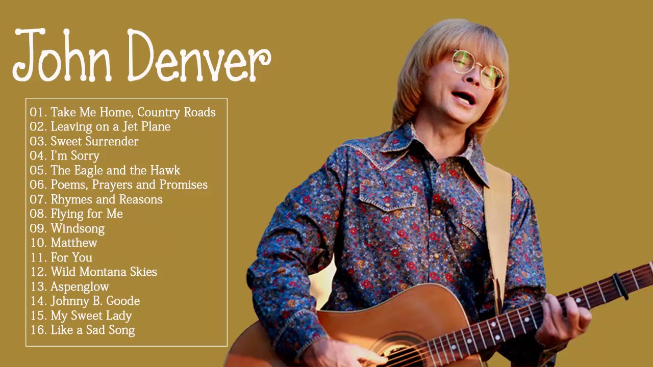 John Denver Greatest Hits Full Album - Best Songs Of John Denver - John ...