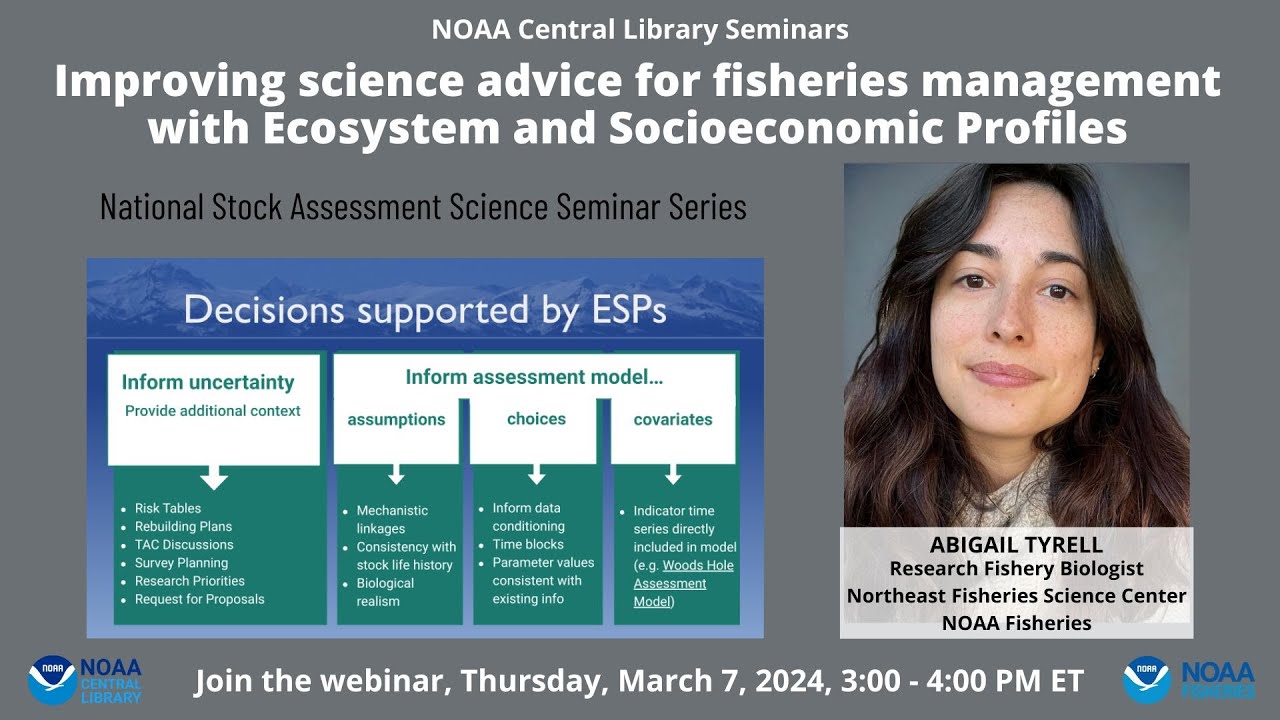 Improving science advice for fisheries management with Ecosystem and ...
