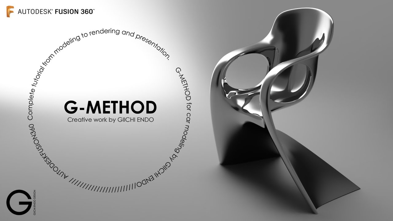 【Fusion360 Tutorial G-Method Vol.03 in English】Ultimate 5 Minutes ...