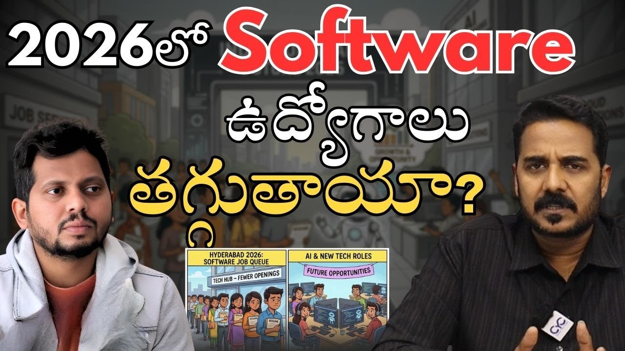 2026లో Software ఉద్యోగాలు తగ్గుతాయా | Software Coaching in Hyderabad ...