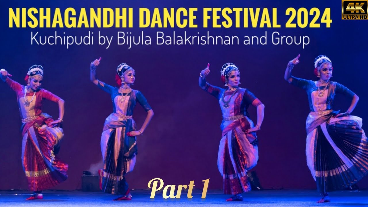 Nishagandhi Dance Festival 2024 | Kuchipudi | A performance by Bijula ...