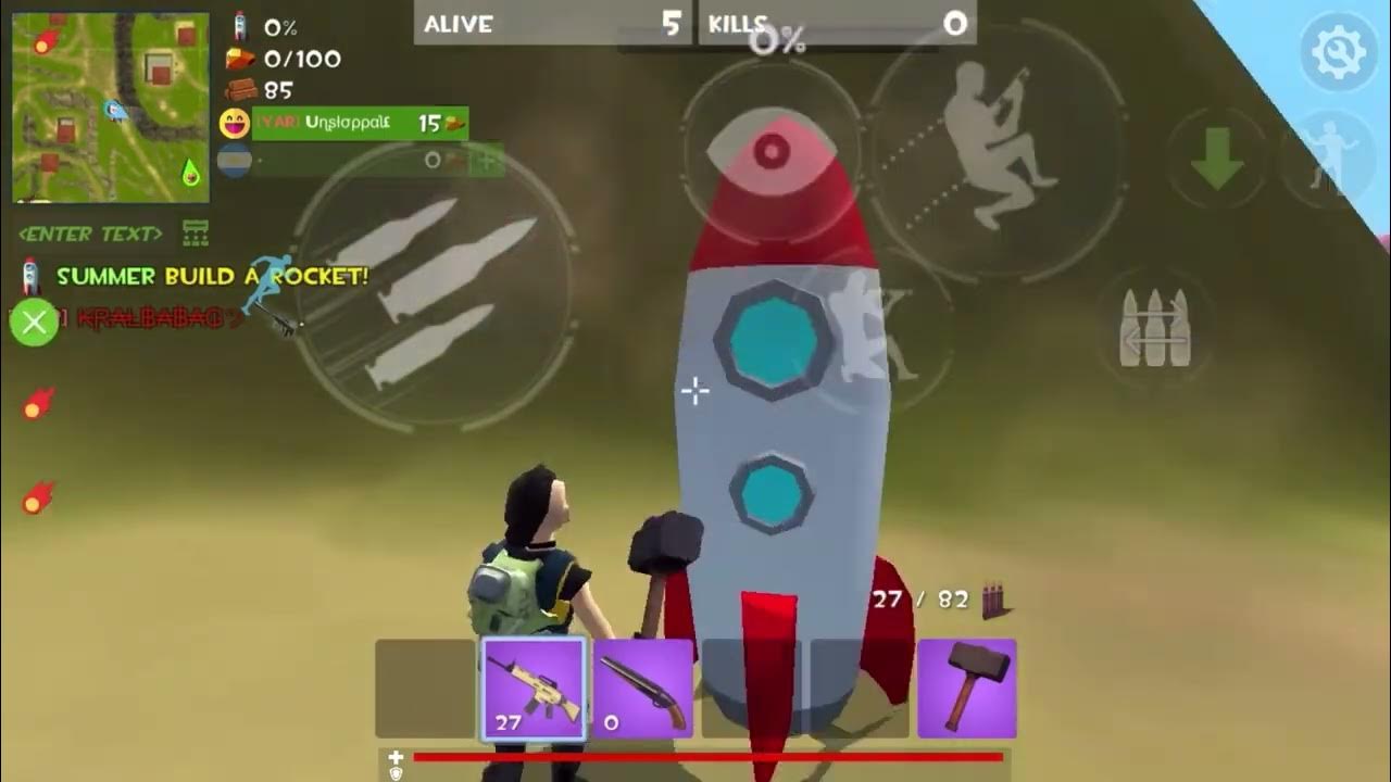 Playing with @YarUnstoppable Rocket Royale Gameplay - YouTube