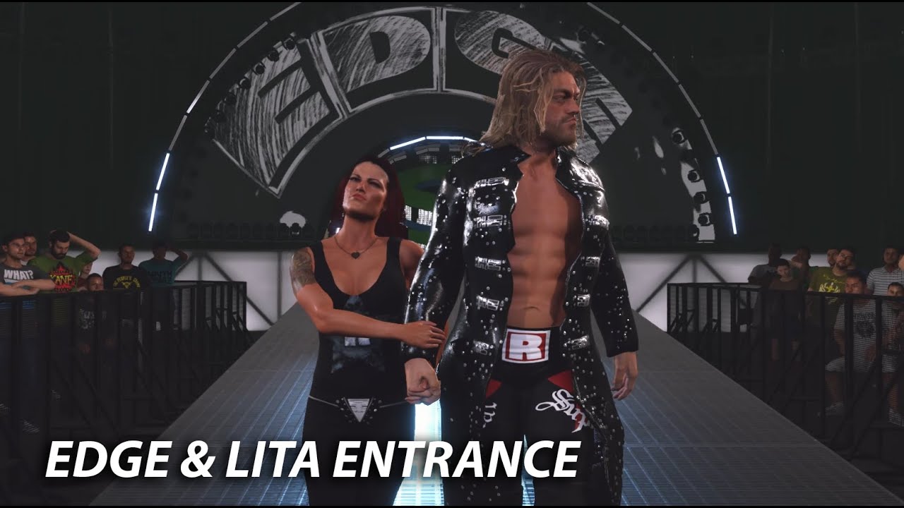 WWE 2K23 - Edge and Lita Full Entrance [HD] (Summerslam '06 Arena ...