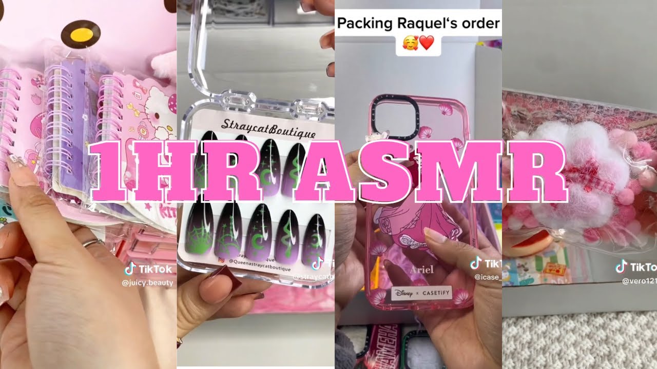 ASMR Packing Orders Longer version #80 - YouTube