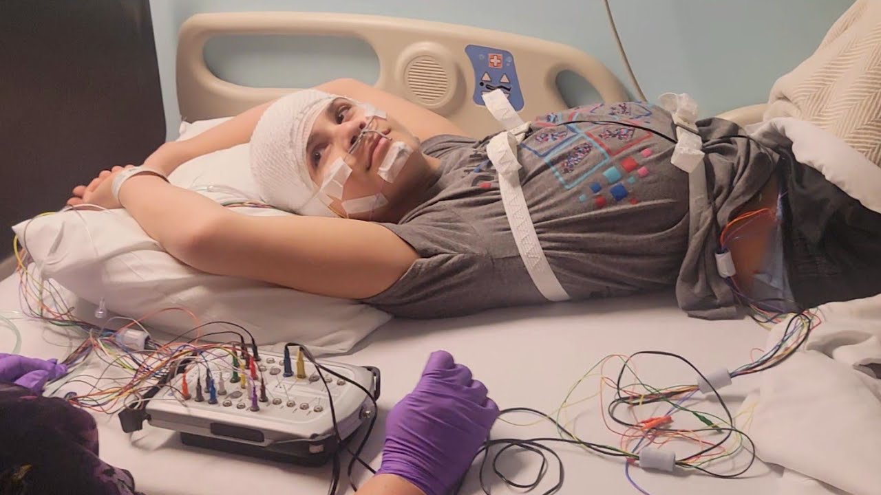 Hospital Hotel Room On A Saturday Night. Sleep Study Time. - YouTube