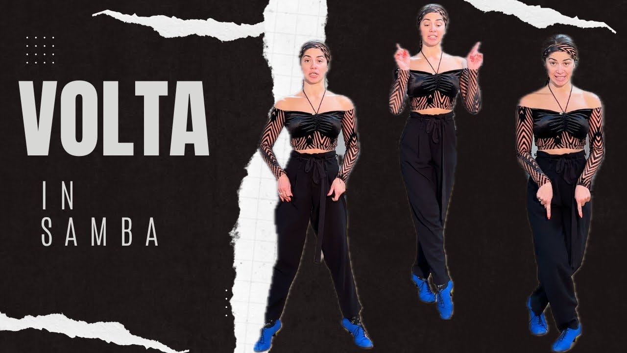HOW TO DANCE SAMBA VOLTA IN BALLROOM DANCING - YouTube