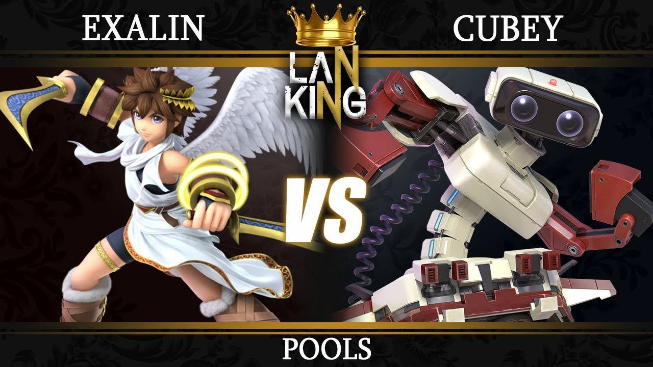 Smash Weekly #32 - Pools - Exalin (Pit, Hero) vs Cubey (R.O.B.) - YouTube