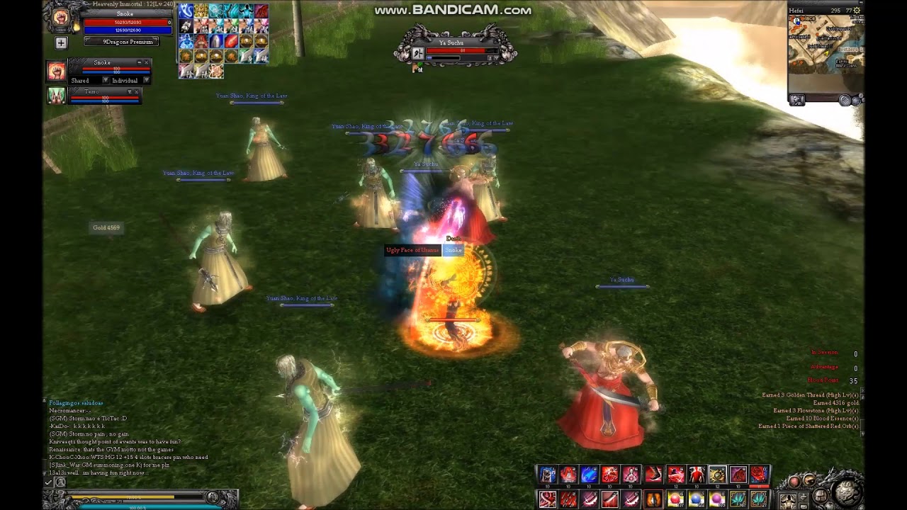 9Dragons: Eclipse Boss Spawn Event April 2018 - YouTube