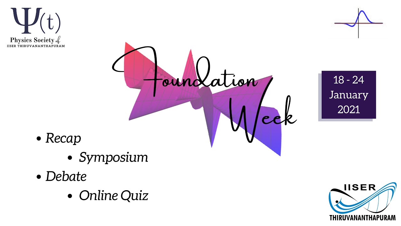 Foundation Week 2021, Year Recap - YouTube