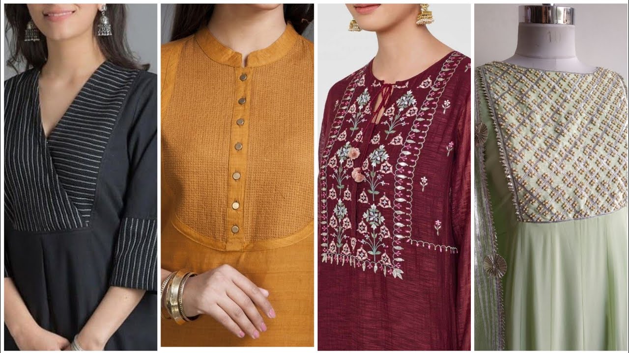 Most trending fashion ideas for yoke Kurti || different of yoke ...