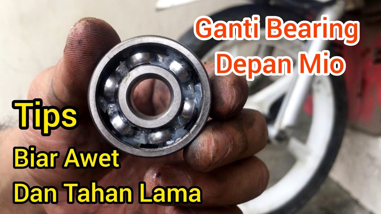 Ganti Bearing Depan Mio, Mio M3, Mio j , Mio Sporty - YouTube