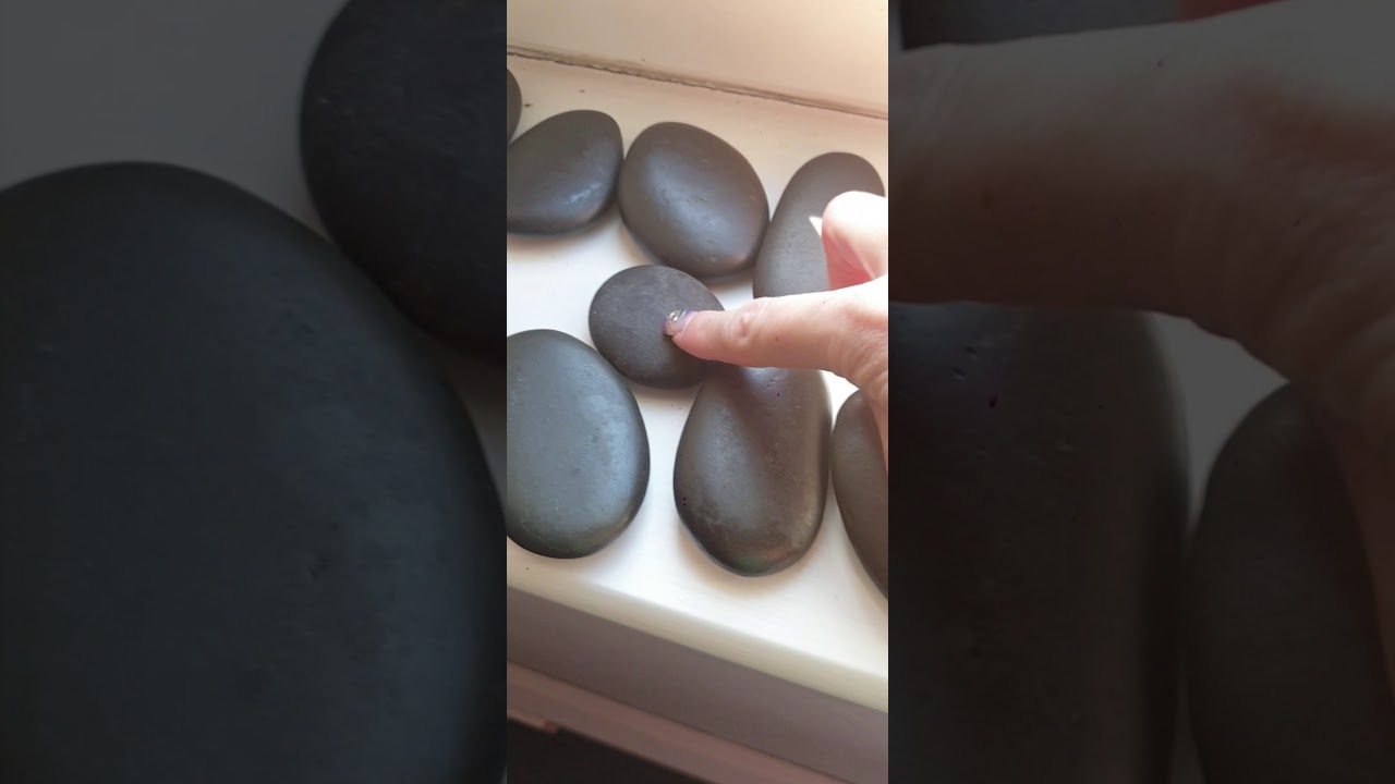 My Basalt Stones for Hot Stone Therapy - YouTube