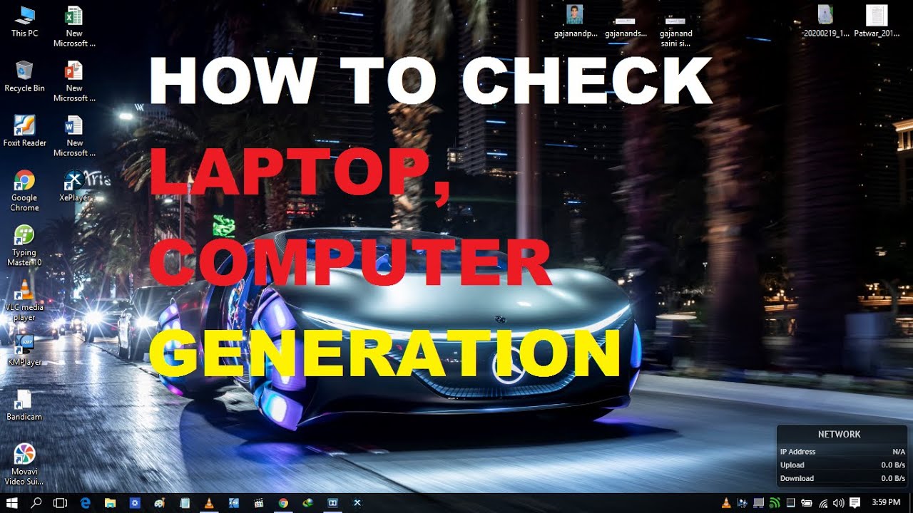 How to check Laptop Generation 2020 - YouTube