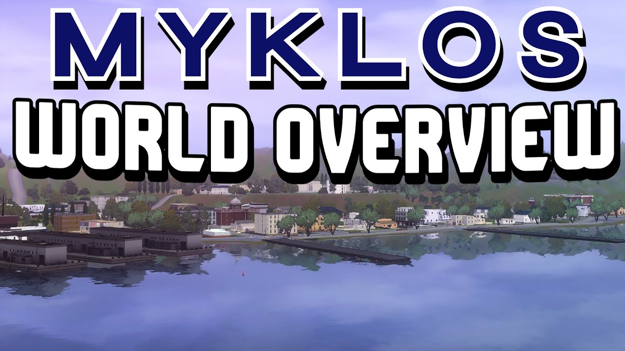 IF YOU LIKE GREECE NATURE, YOU WILL LOVE MYKLOS!! ♥ / The Sims 3: World ...