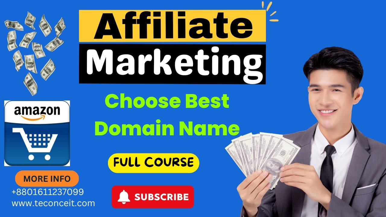 How to Choose a Domain Name for Amazon Affiliate Marketing | Choose ...