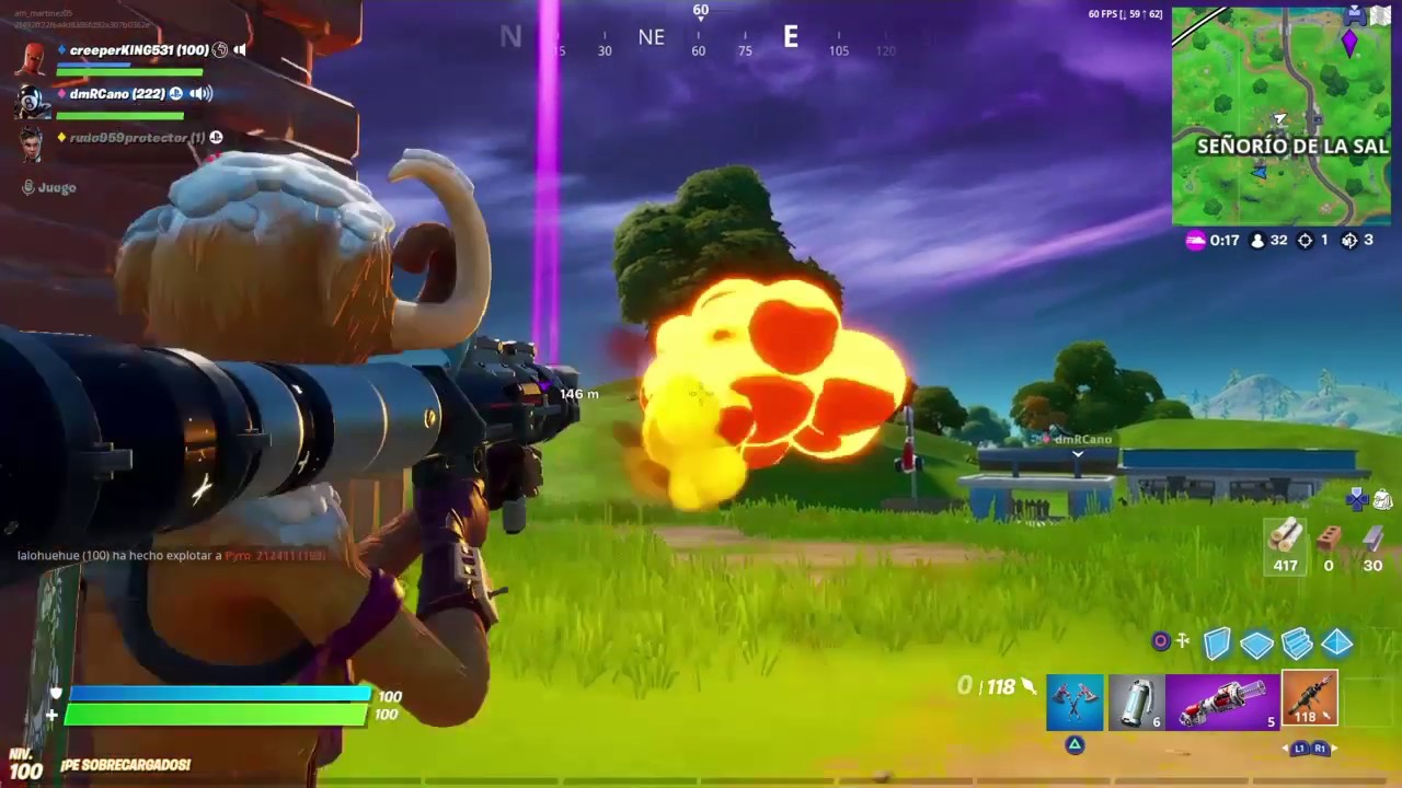 Duelo de bazucas en Fortnite - YouTube