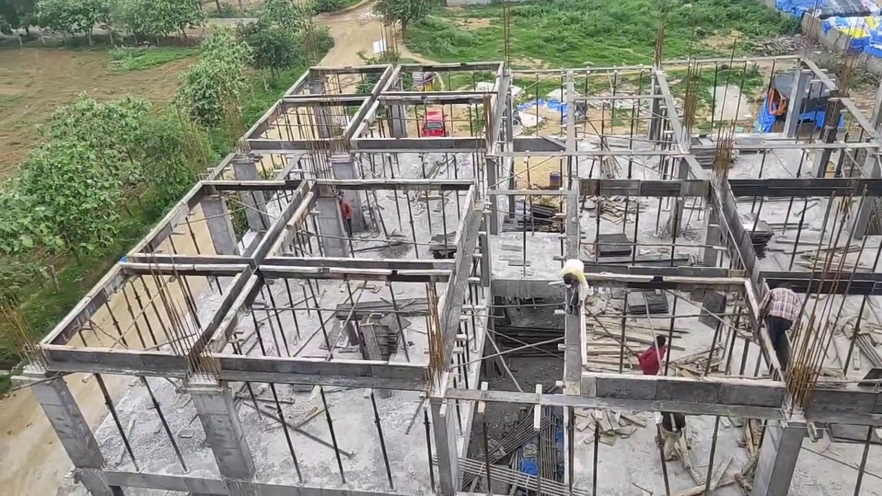 Total shuttering work (centring) work for slab details - YouTube
