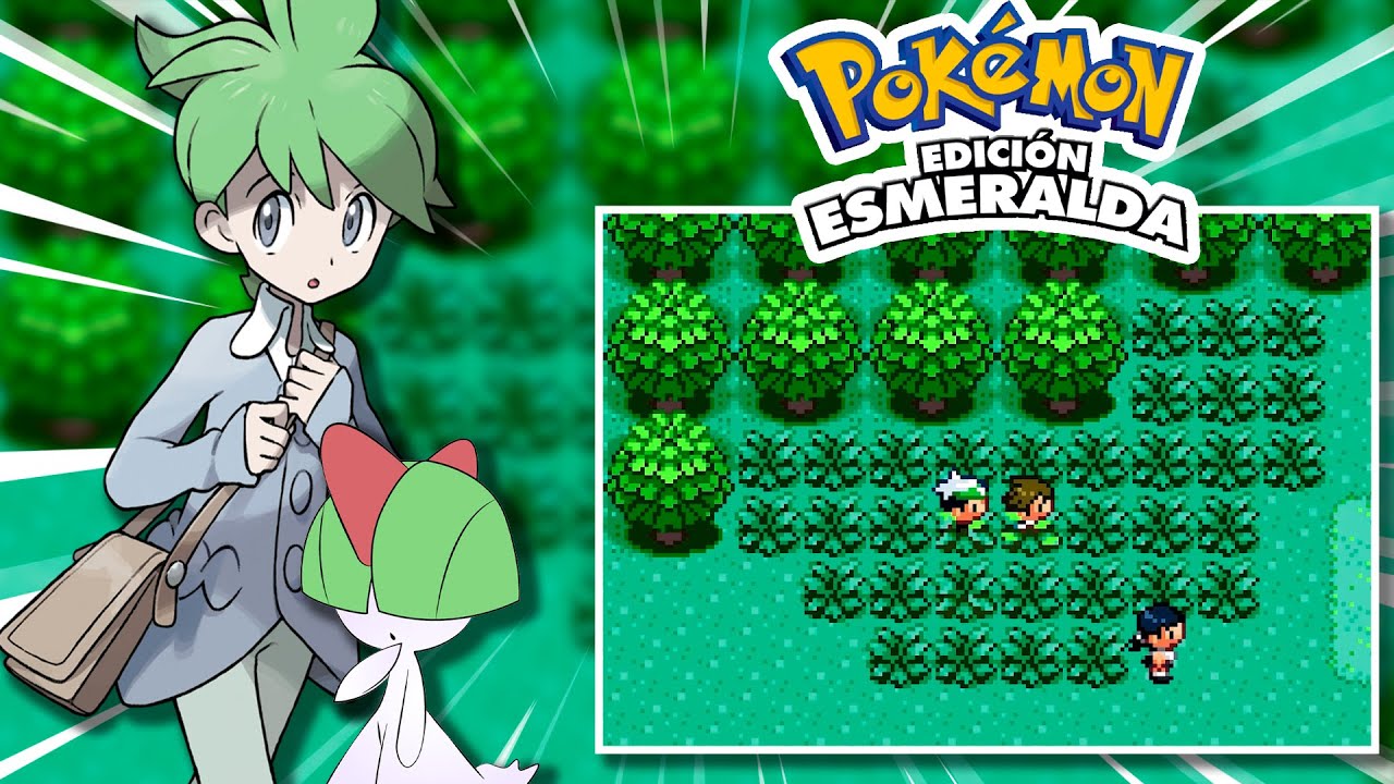 Pokémon Esmeralda • 🔮BLASCO y RALTS🔮• Ciudad Petalia - YouTube