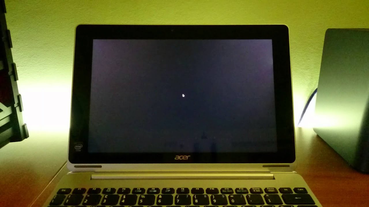Acer Aspire Switch 10 Boot Time On Windows 10 - YouTube