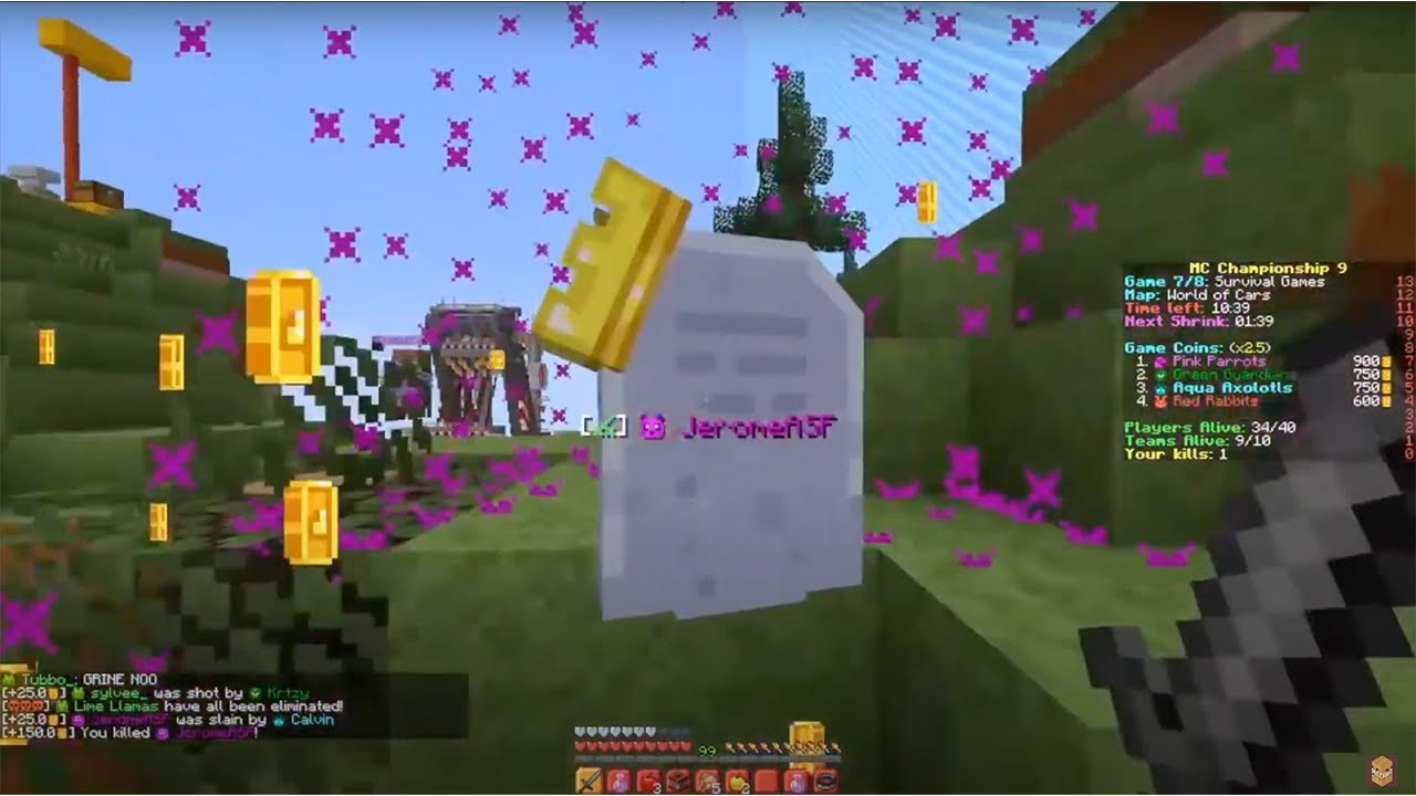 Calvin gets Revenge on Jerome for MCC 4 SG - YouTube